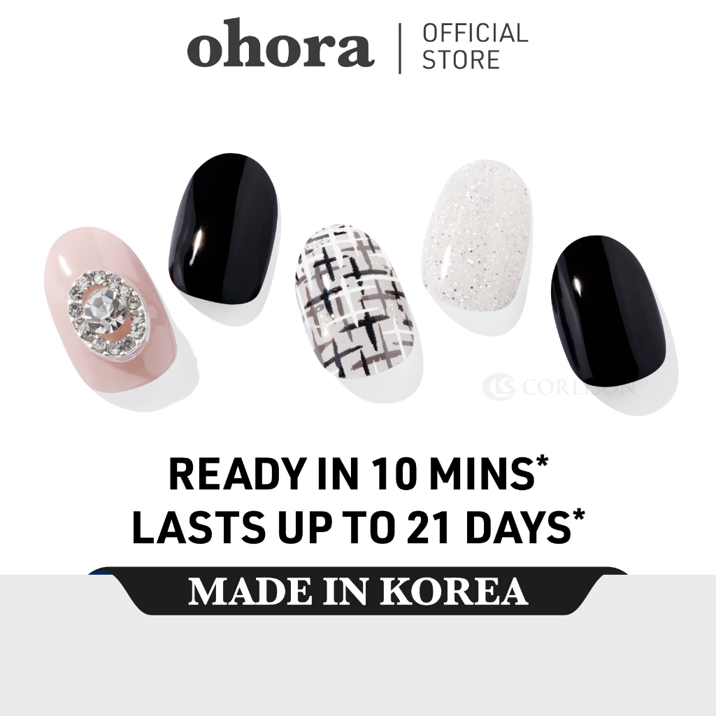 Ohora N Swanky Semi-cured Gel Nail Strips NP-161 | Shopee Singapore