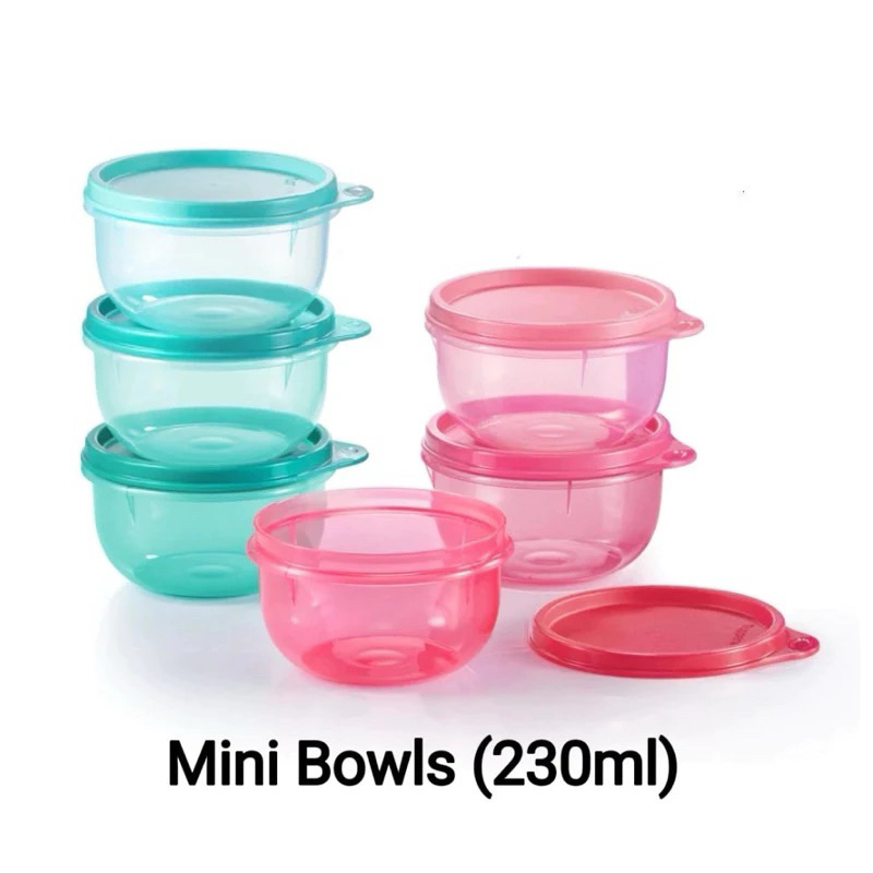Tupperware Mini Bowl 230ml / Tupperware Small Round | Shopee Singapore