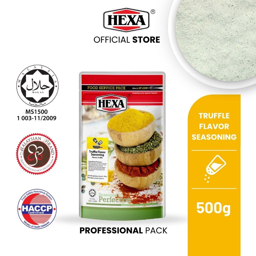 HEXA Truffle Flavor Seasoning 500gm Food Service | Shopee Singapore