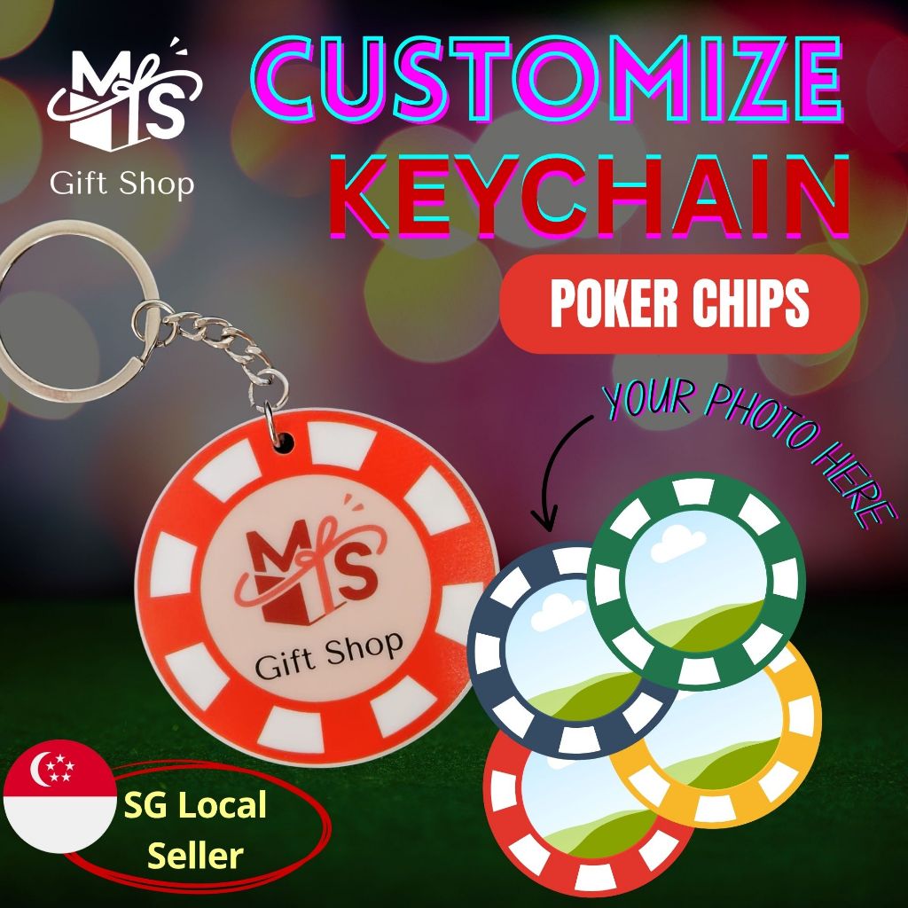 Customize Poker Chip | Photo & Name | Memorialize Gift | SG seller ...