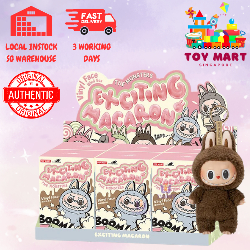 [AUTHENTIC/INSTOCK] LABUBU Exciting Macaron The Monsters Popmart Vinyl ...