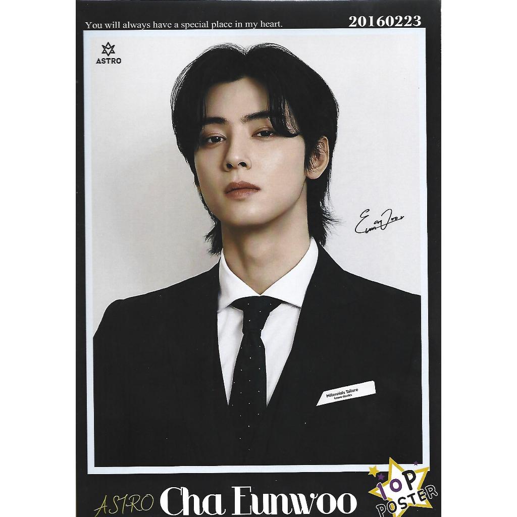 Cha Eun Woo [ASTRO] Poster [10P Pack] (A4 Size) K-Actor/K-POP | Shopee ...