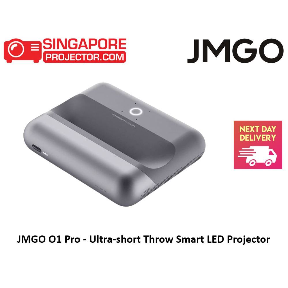 JMGO O1 Pro - Ultra-short Throw Smart LED Projector | Shopee Singapore
