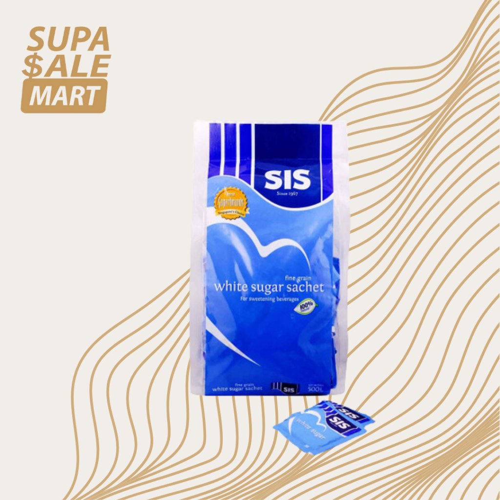 SIS White Sugar Sachets 100s X 5g | Shopee Singapore
