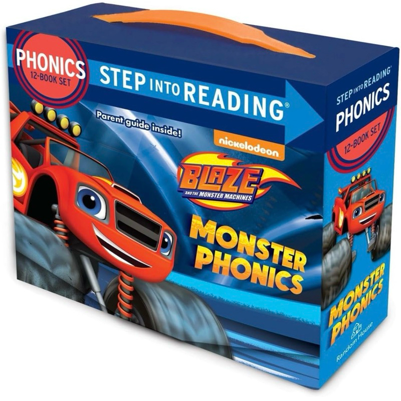 Monster Phonics (Blaze and the Monster Machines): 12 Step Into Reading ...