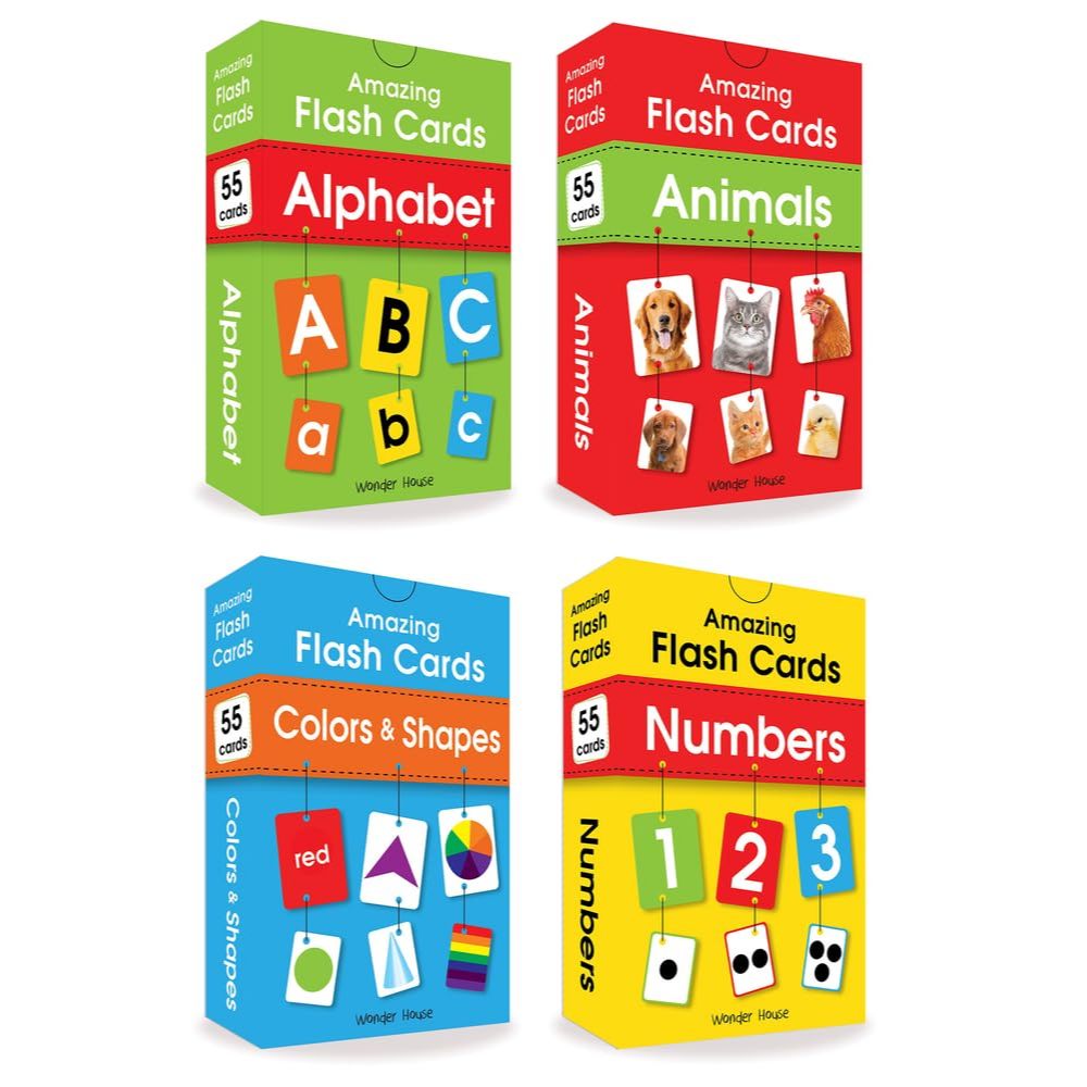 [Re-stock] Amazing Flash Cards (4 boxes) : Early Development Flashcards ...