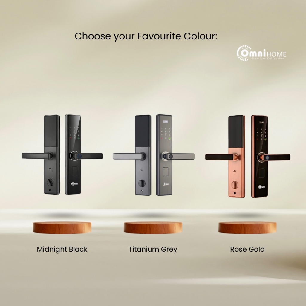 FREE Installation OD-2 Omni Door and Gate Bundle Digital Door Lock Smart Door Lock Fingerprint ...