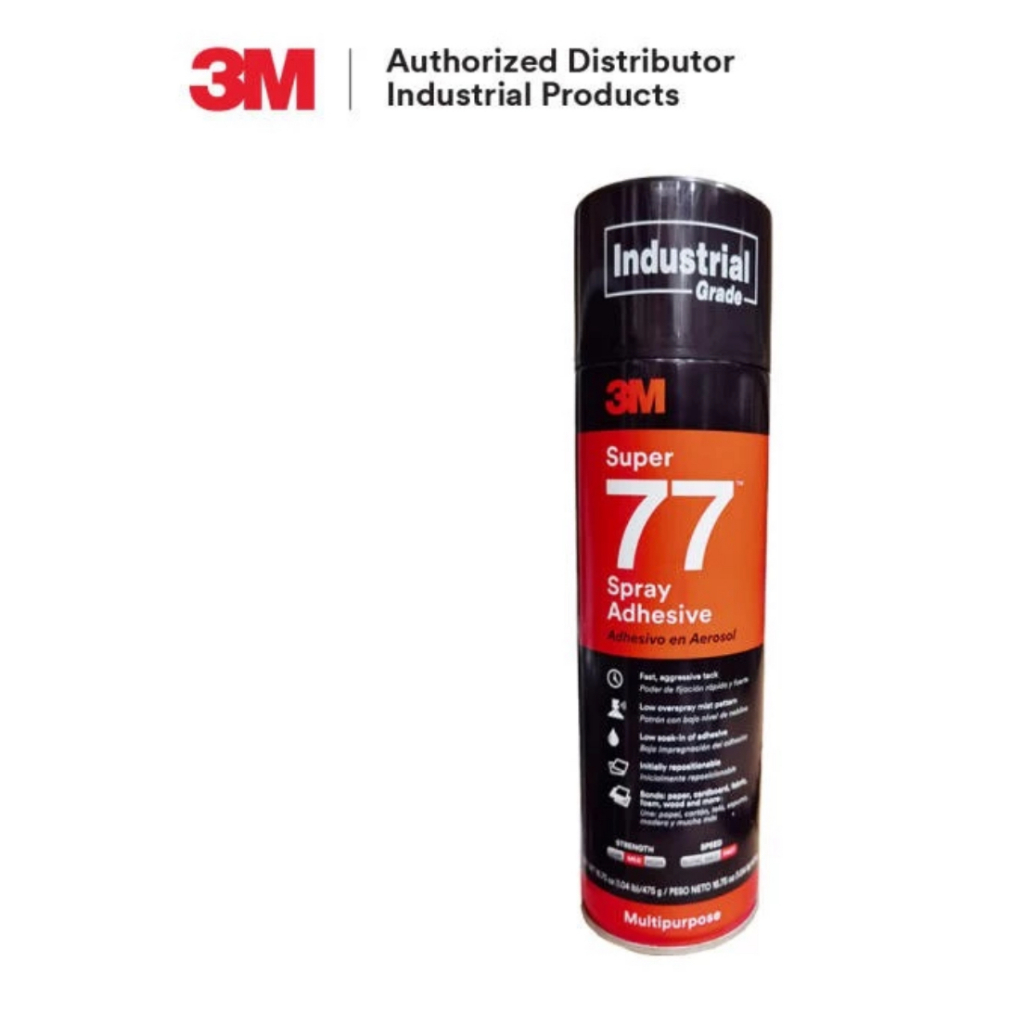 3M Super 77 Multipurpose Spray Adhesive Glue 13.2 oz/ 375 g | Shopee ...