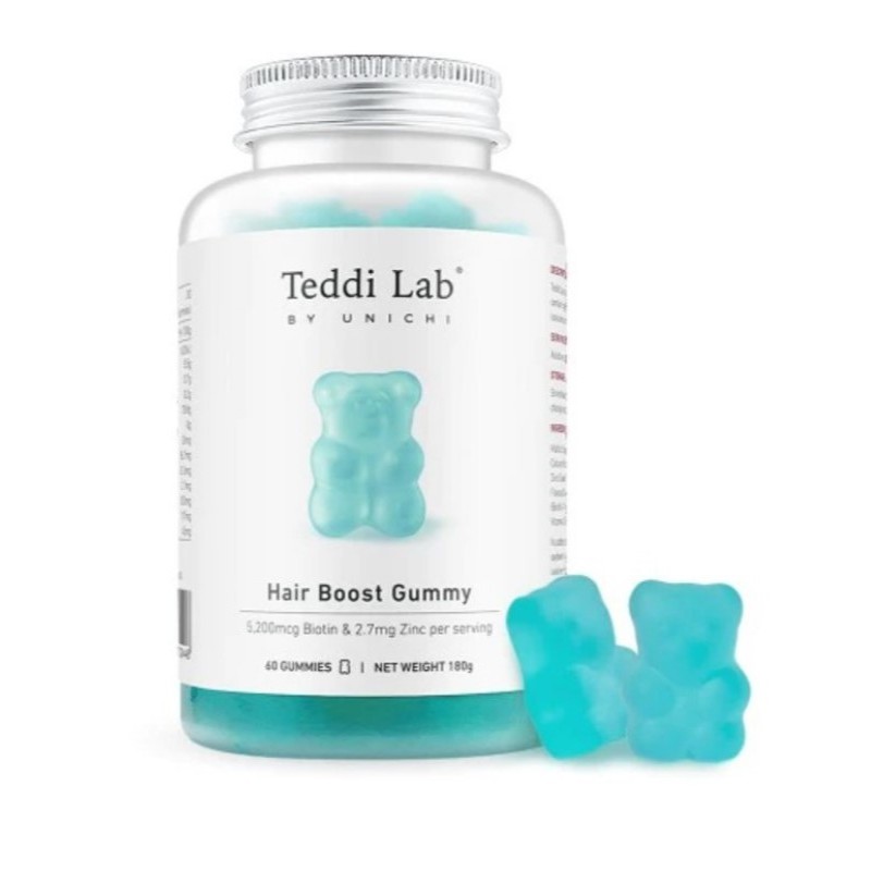 Teddi Lab Unichi Hair Boost Gummy (60 Gummies) | Shopee Singapore