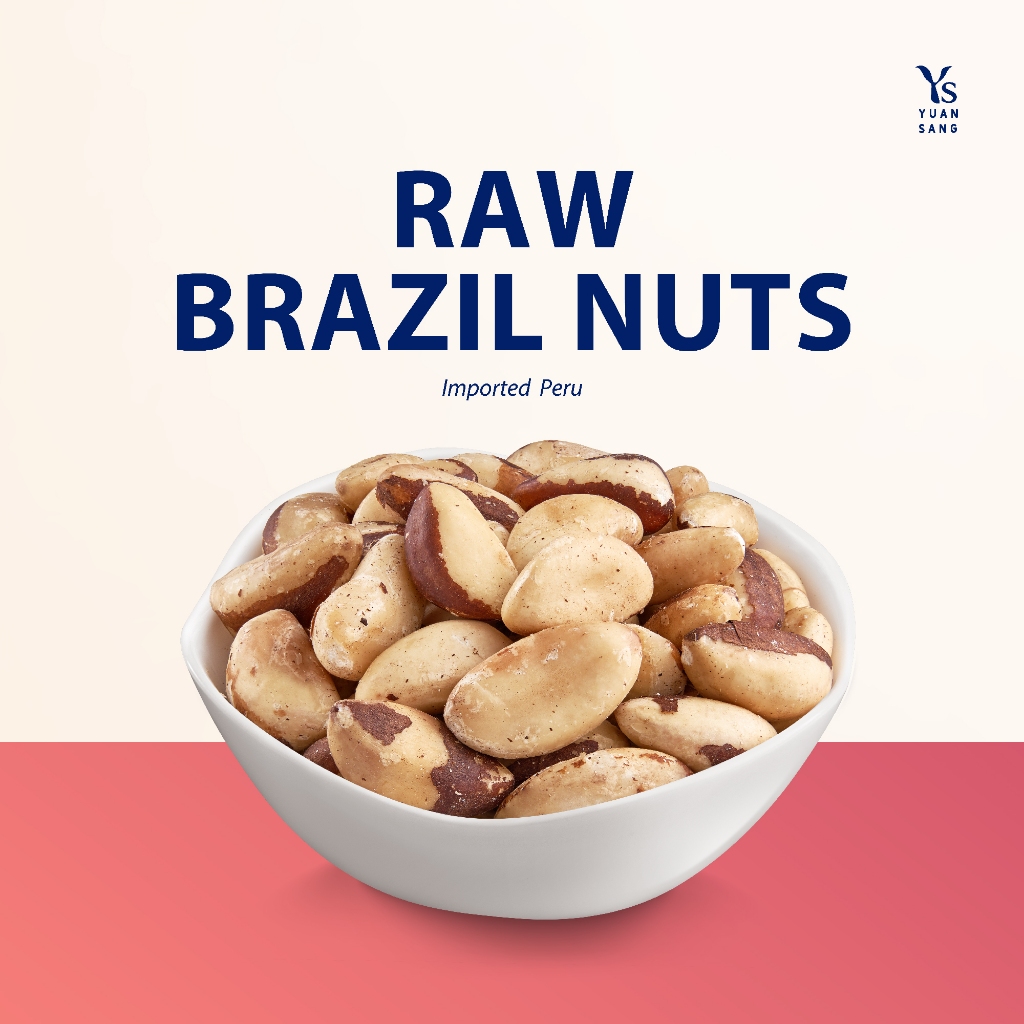 Raw Brazil Nut 250g / 500g Healthy Snacks Quality Fresh | Shopee Singapore
