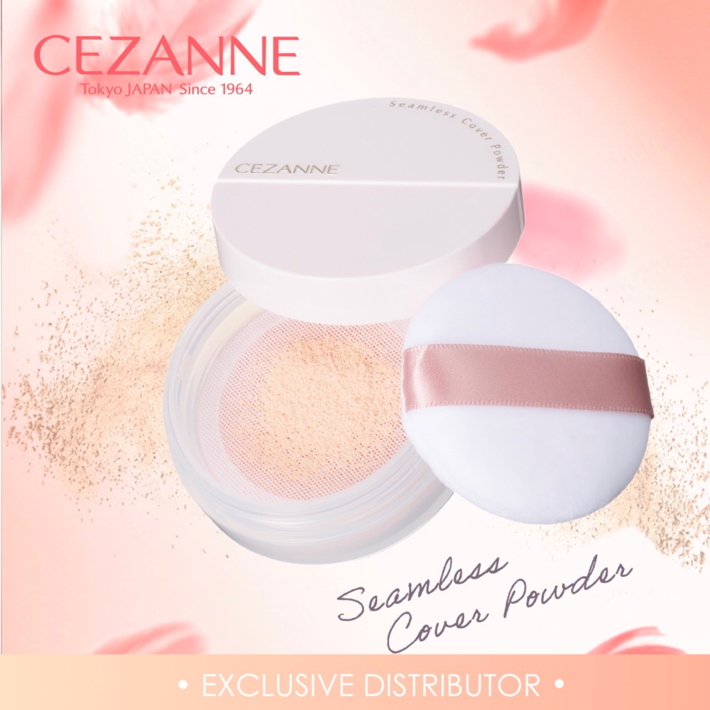 Cezanne Seamless Cover Powder / 4.5g | Shopee Singapore