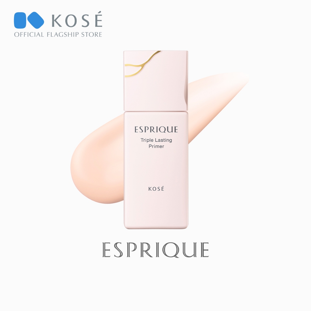 Kose Esprique Triple Lasting Primer 30g - Moisturising, Sweat Resistant and Long Lasting Makeup ...