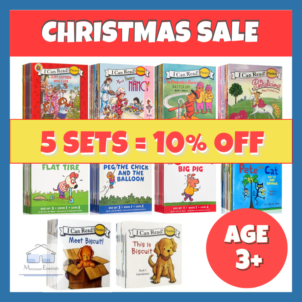 [SG STOCK] I Can Read Books (LISTING #1) - Phonics English Story Book Children Kids Educational ...
