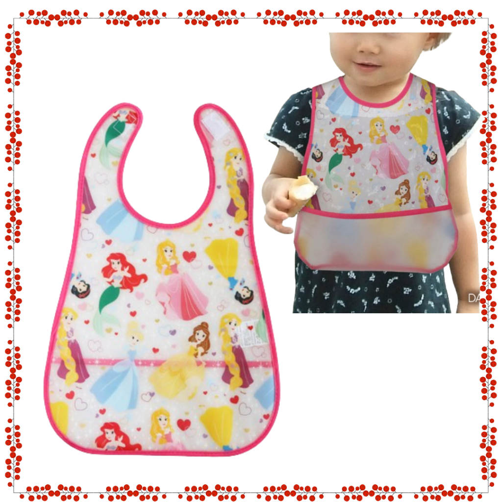 💓DAISO Baby Meal Apron (Disney Princess) Direct from Japan | Shopee ...