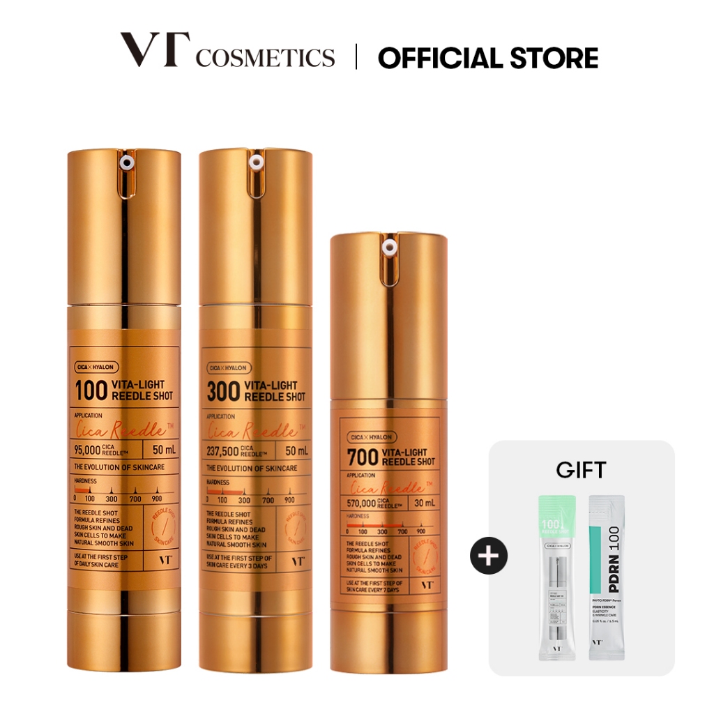 [VT] VITA-LIGHT REEDLE SHOT 100 50ml Brightening, UK Vitamin C Serum ...