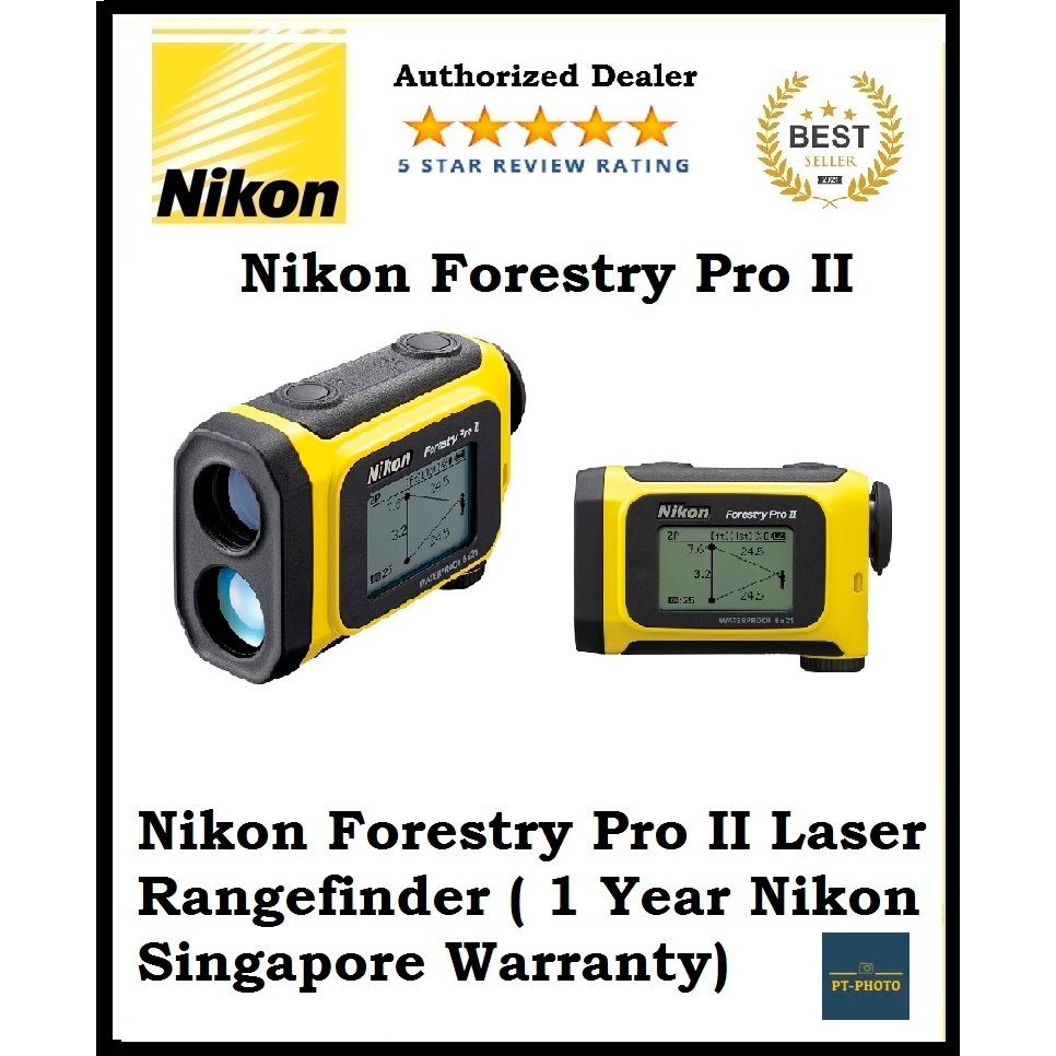 Nikon Forestry Pro II Laser Rangefinder ( 1 Year Nikon Singapore ...