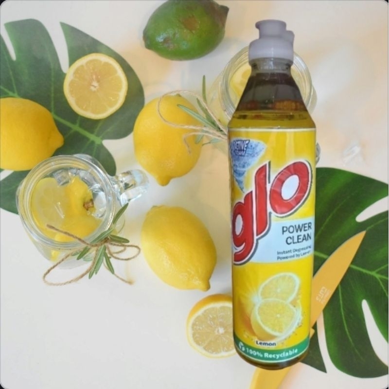 (Bundle Of 9,6) Glo Dishwashing Liquid Lemon 450ml Lime and Lemon ...