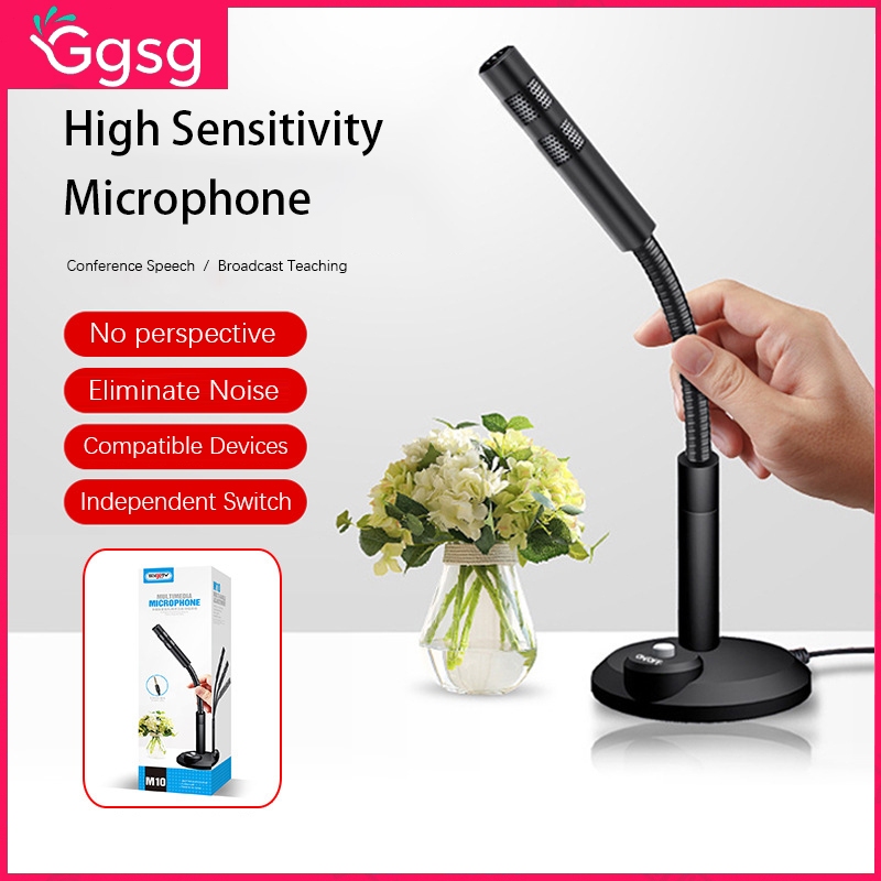 【SG】Desktop Microphone Desktop Computer live Streaming Office Karaoke ...