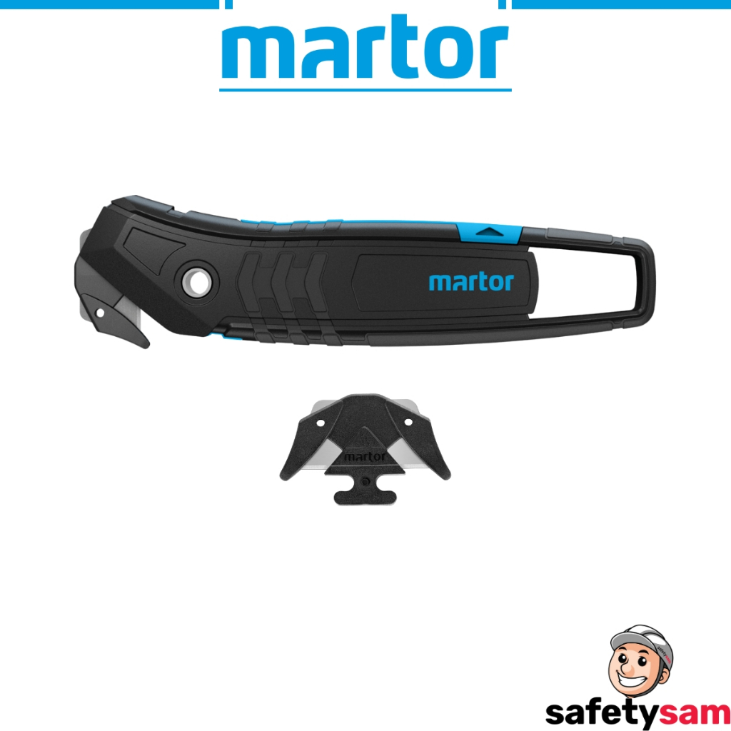 Martor Secumax 350 Concealed Blade Utility Safety Knife with 10 ...