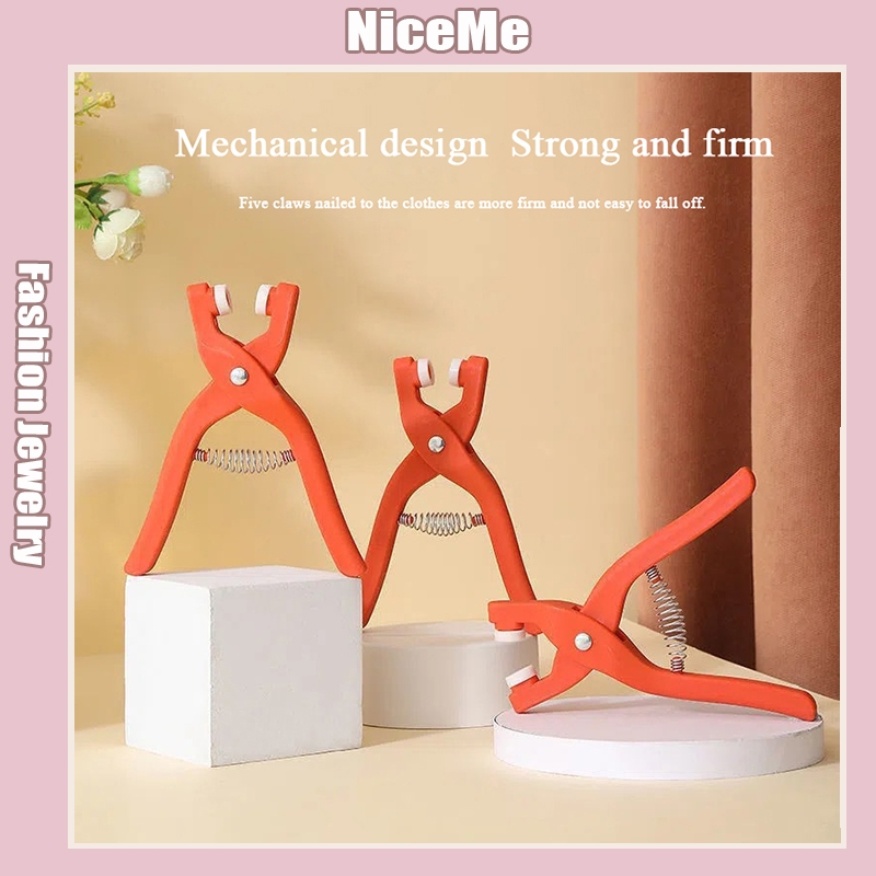 READY STOCK Five-claw Button Clamp Multi-function Fixer No-sew Firm ...