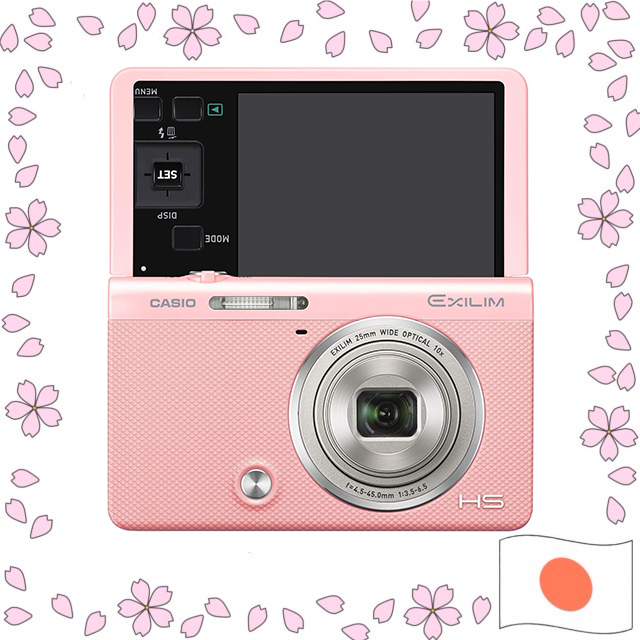 CASIO Digital Camera EXILIM EX-ZR70PK "Selfie Tilt LCD" "Makeup & Selfie Art" EXZR70 Pink ...