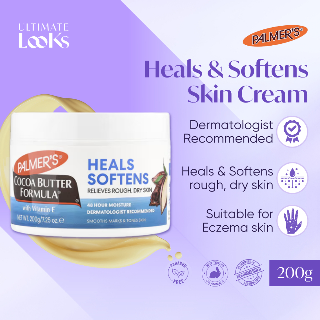 Palmer's, Cocoa Butter Formula with Vitamin E, Heals, Softens, Body ...