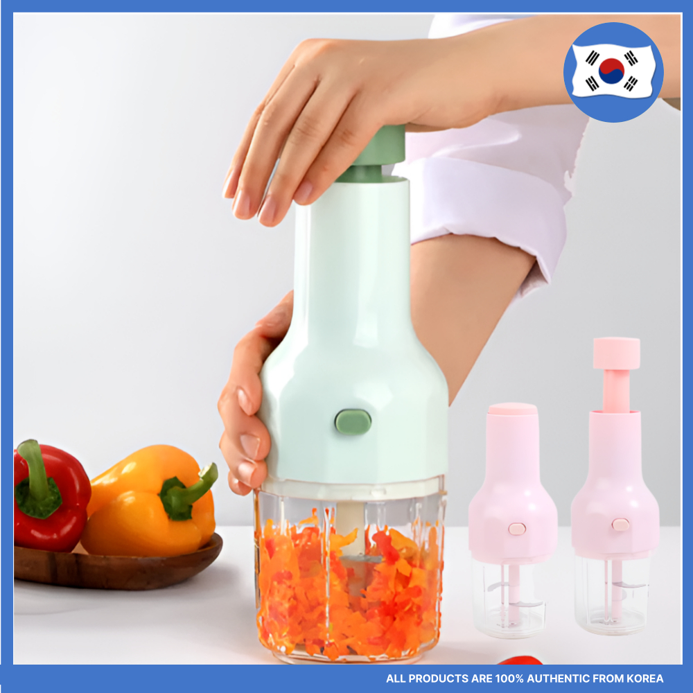 Push Type Vegetable Chopper – Manual Food Processor | Hand Press Onion ...