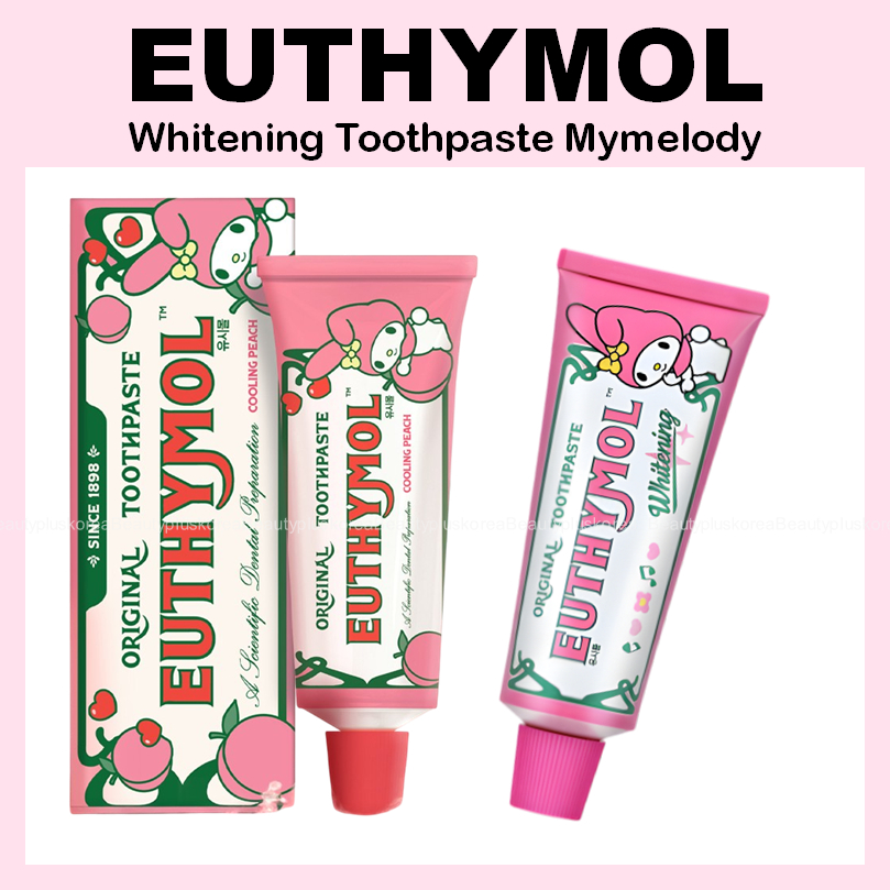 [EUTHYMOL] Whitening Toothpaste 106g Mymelody Edition (original ...