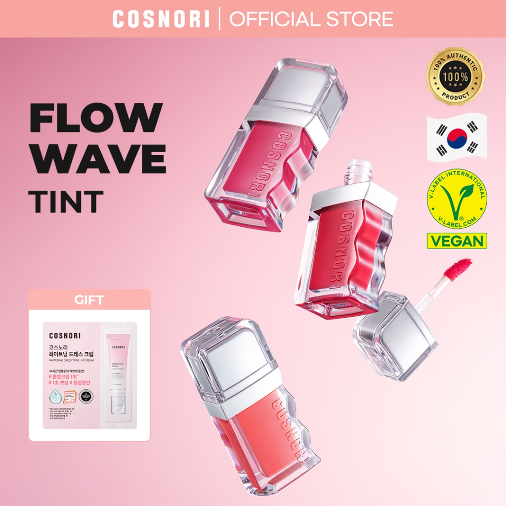 COSNORI FLOW WAVE TINT (7 colors) | Shopee Singapore