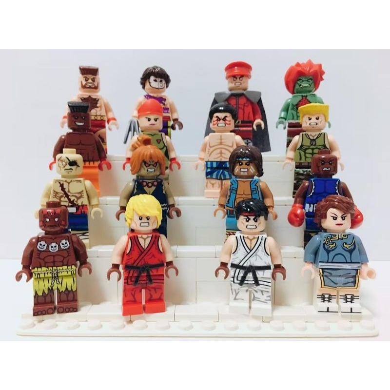 [May's SG Seller] Building Blocks Street Fighters Minifigures series ...