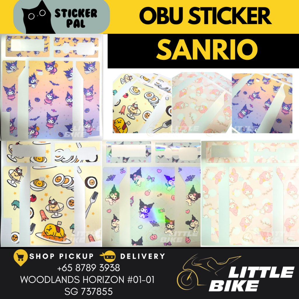 SG SELLER - Custom sanrio OBU /IU design sticker custom decal vinyl ...