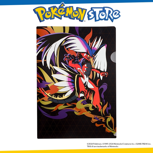 Pokémon Center Original A4 Size Clear Folder TREASURED WAY HOME ...
