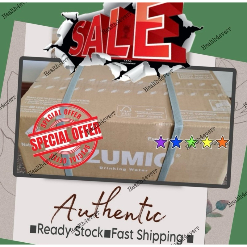 Izumio Naturally Plus Hydrogenated water 200ml x 30 packs(MY stock ...