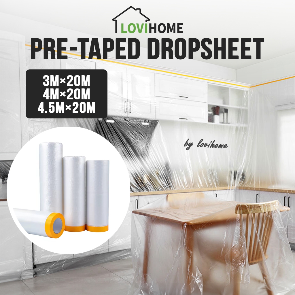 Renovation Plastic Dust Cover / Plastic Cover for Dust Protection ...