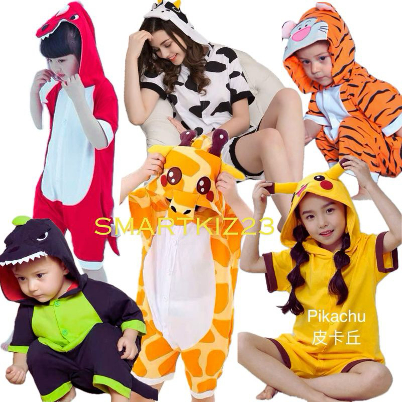 [Ready stock Sg) Animal Costume for kids animal designs pyjamas,roles ...