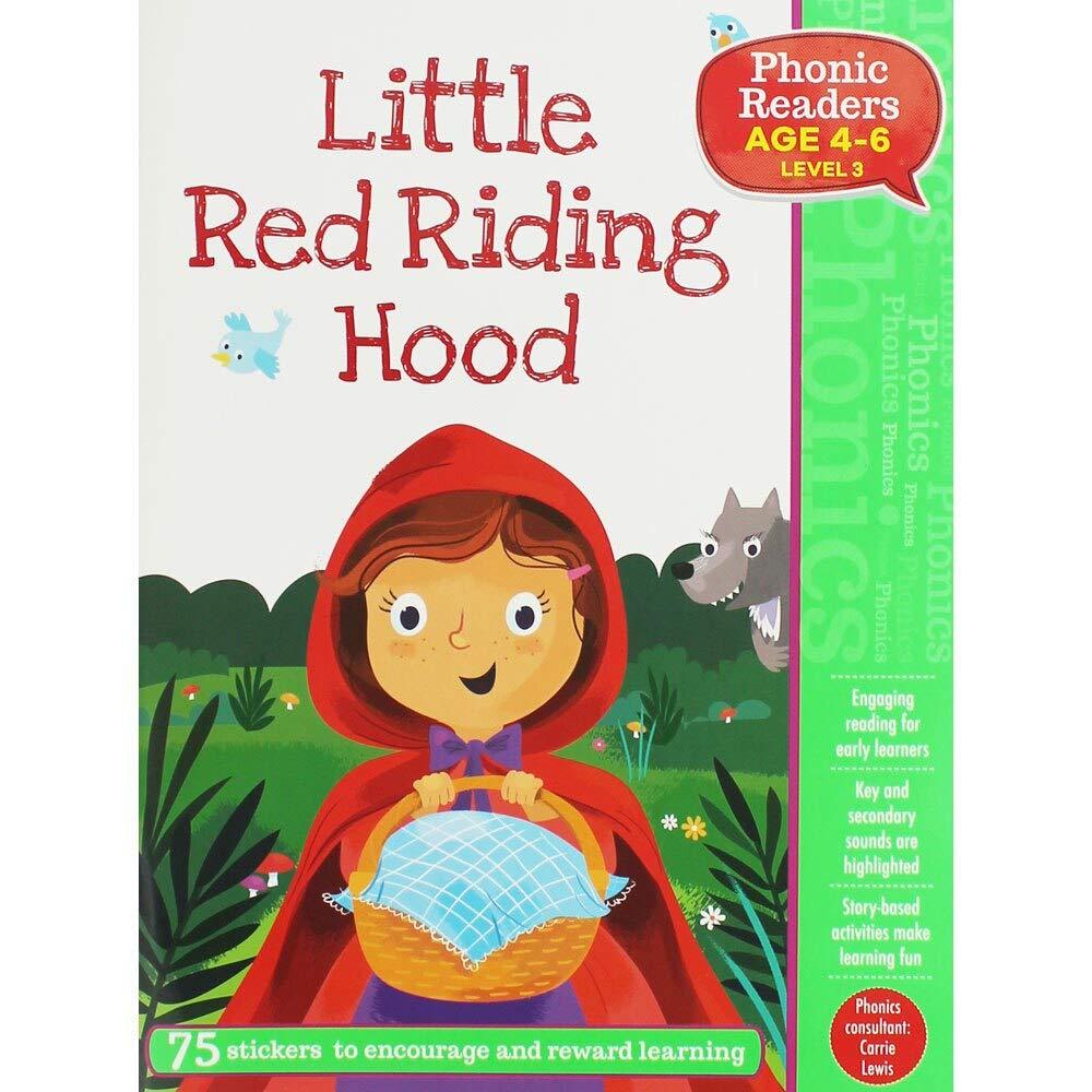 Little Red Riding Hood Phonics Readers Age 4-6 Level 3 jack and the ...