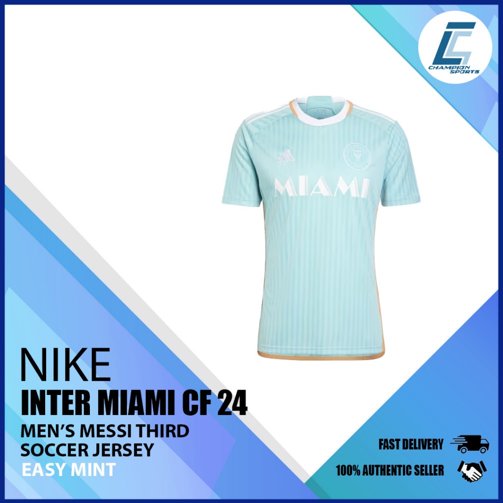Adidas Men's Inter Miami CF 24 Messi Third Jersey (JE6078) | Shopee ...