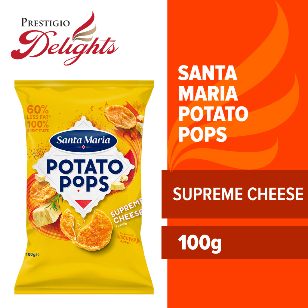 Santa Maria Potato Pops Supreme Cheese 100g | Shopee Singapore