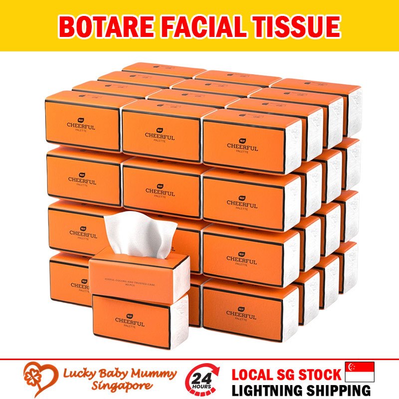 【20 Packs/Box】Facial Tissue 4 Ply 360 Sheets 4 IN 1 Paper Plant ...