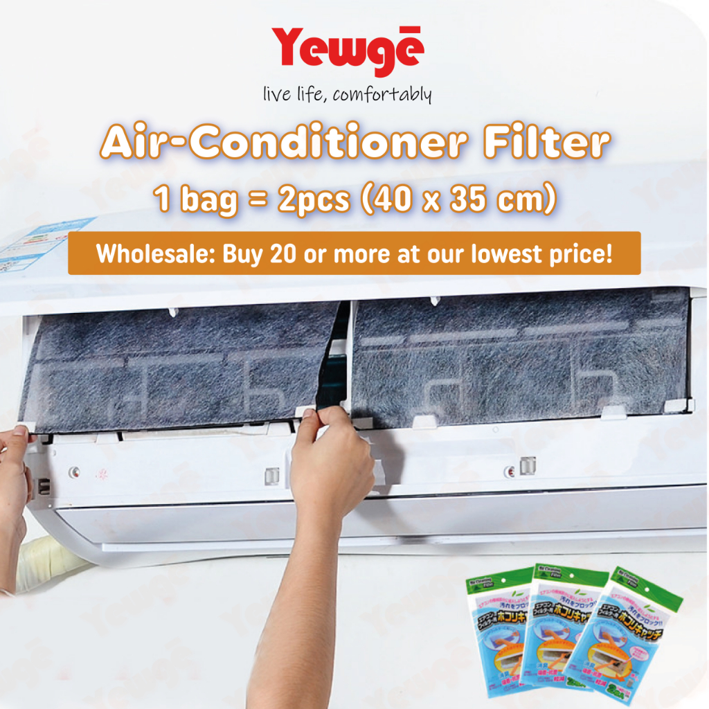 10 bags Aircon Dust Absorber Filter Paper for Air-conditioner | Shopee ...