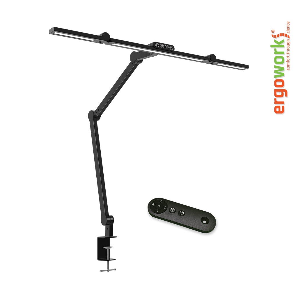 Ergoworks 360 Adjustable Desk Lamp with Remote Control | Shopee Singapore
