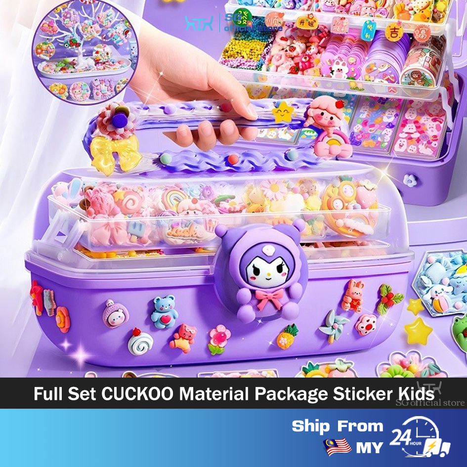 Ready Stock 1008PCS Full Set CUCKOO Material Package Sticker Kids ...