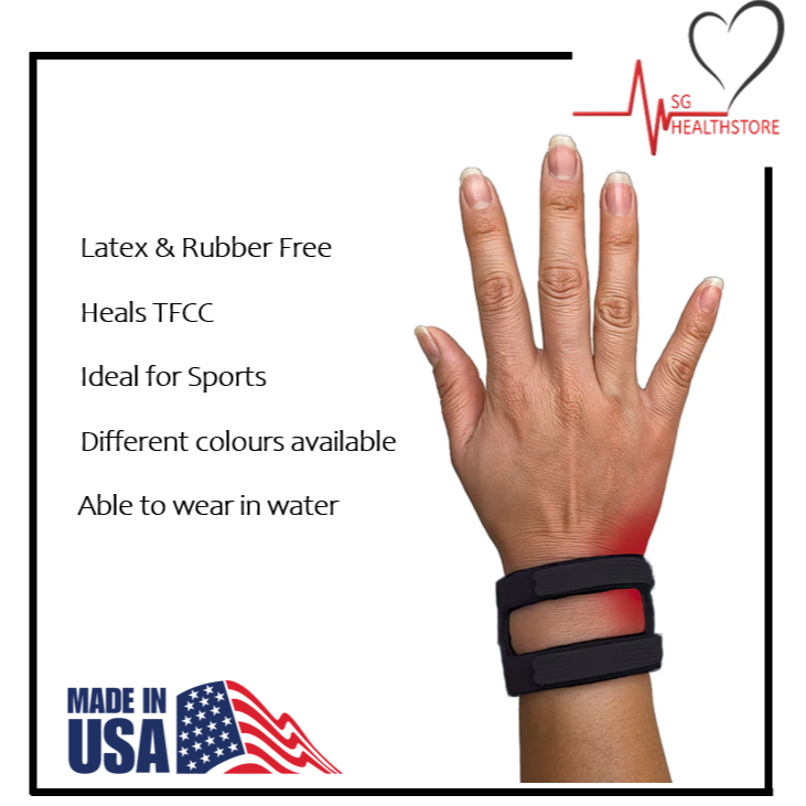 WristWidget Wrist Splint, Ulnar Sided Wrist Pain TFCC Injury, Latex and ...