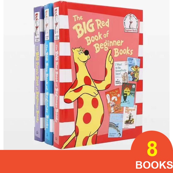 [SG STOCK] The Big Book of Beginner Books by Dr Seuss and others (8 ...