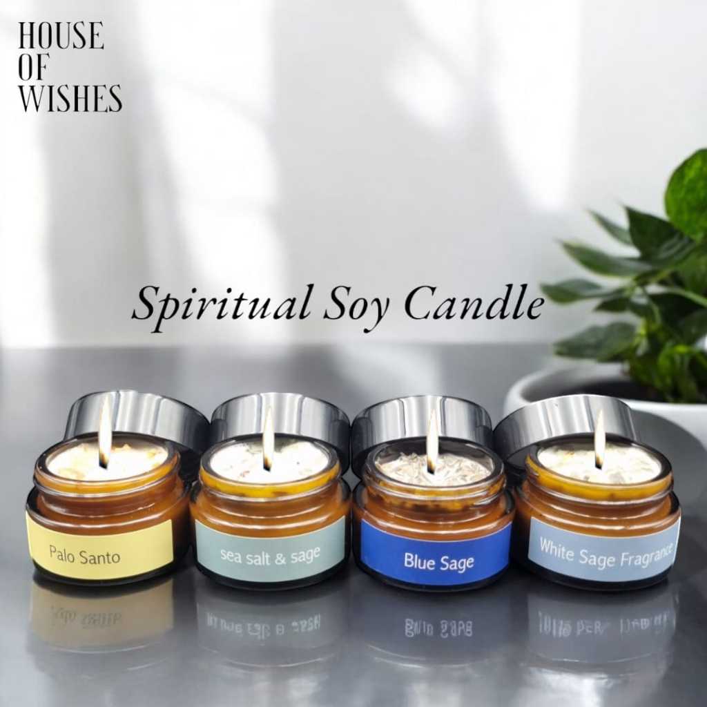 Premium Spiritual Healing Soy Candles (13g) | Shopee Singapore