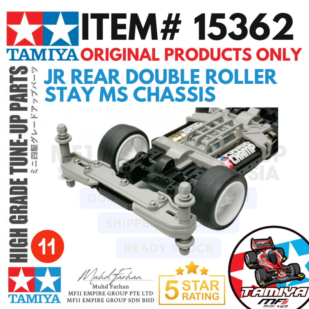 Mini 4wd Pro Rear Double Roller Stay (15362) | Shopee Singapore