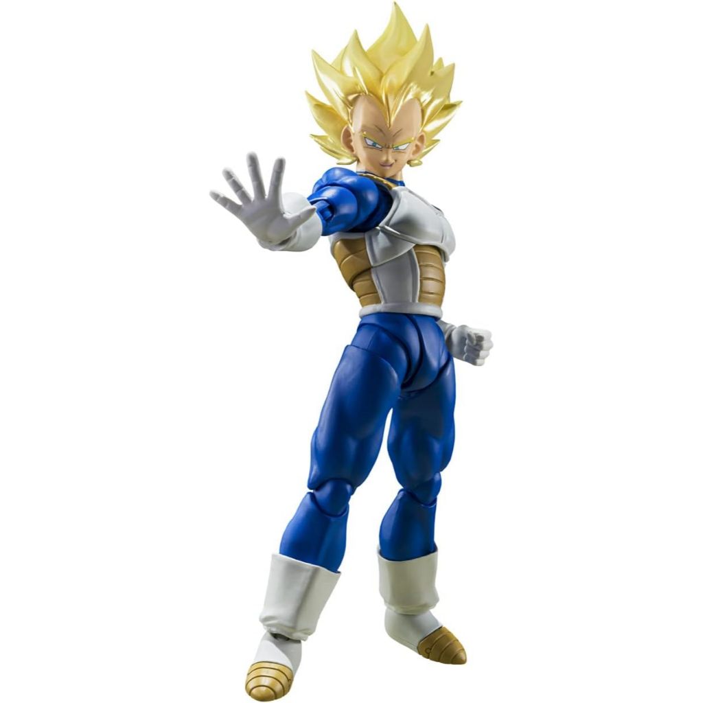 TAMASHII NATIONS S.H. Figuarts Dragon Ball Z Super Saiyan Vegeta - The ...