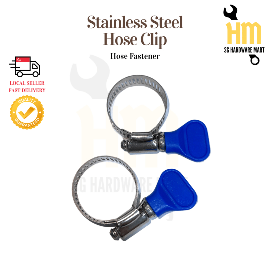 🇸🇬 INSTOCK! Stainless Steel Hose Clips | Shopee Singapore