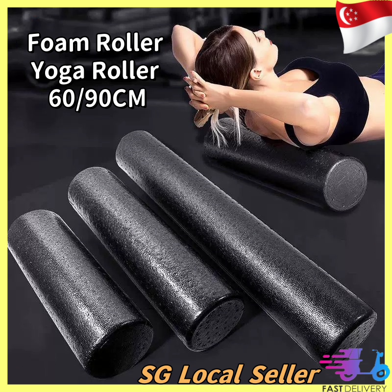 [SG Ready Stock]60/90CM Foam Roller Yoga Roller Massage Roller Fitness ...