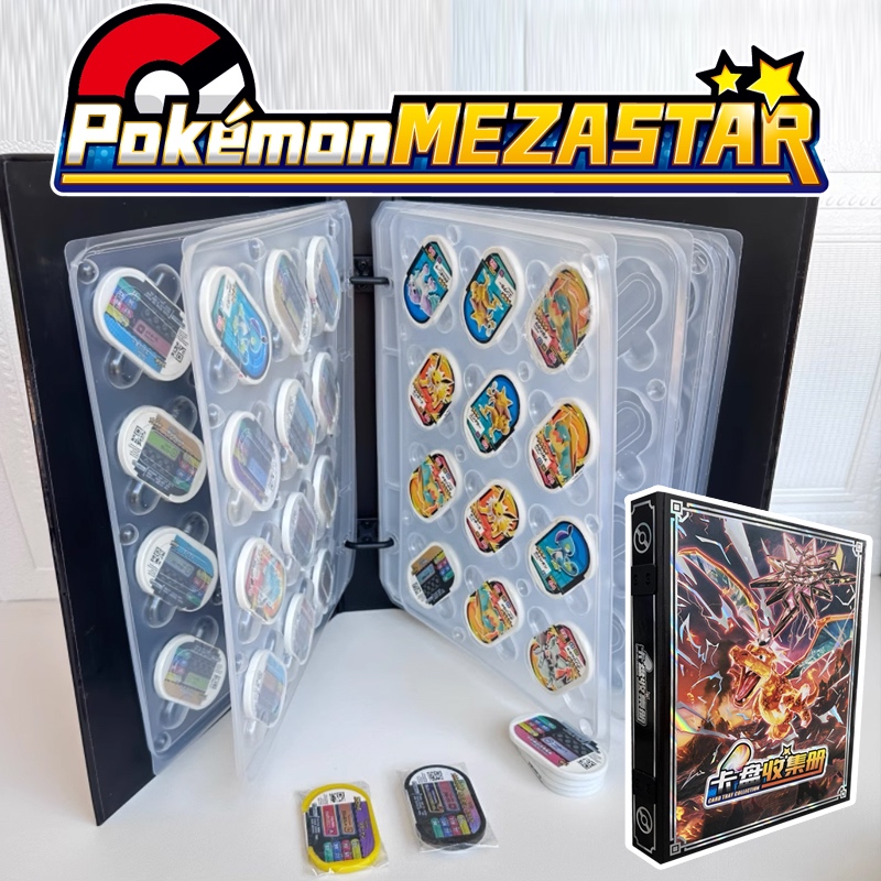 🌟 SG LOCAL STOCK 🌟 Pokemon Mezastar Tag 72pc Album Meza Tag Mezastar ...